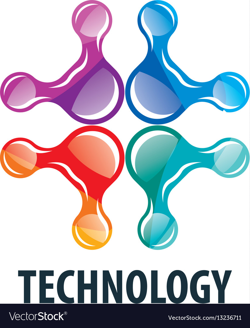 Logo technology Royalty Free Vector Image - VectorStock