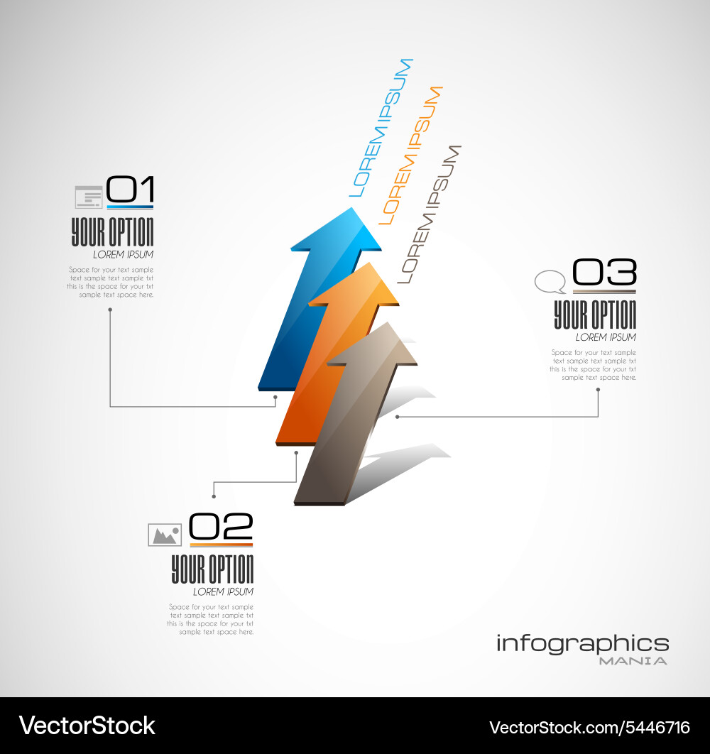 Original 2015 happy new year modern background Vector Image