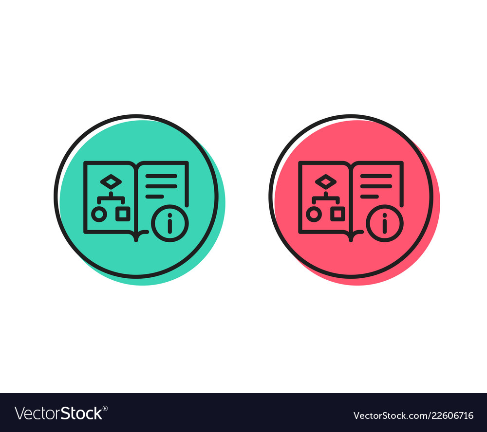Technical algorithm line icon project Royalty Free Vector Technical algorithm line icon project Royalty Free Vector