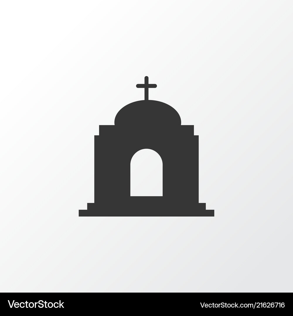 Temple icon symbol premium quality isolated Vector Image