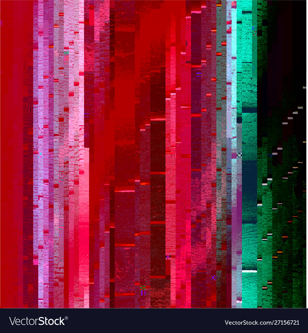 Abstract glitch background Royalty Free Vector Image