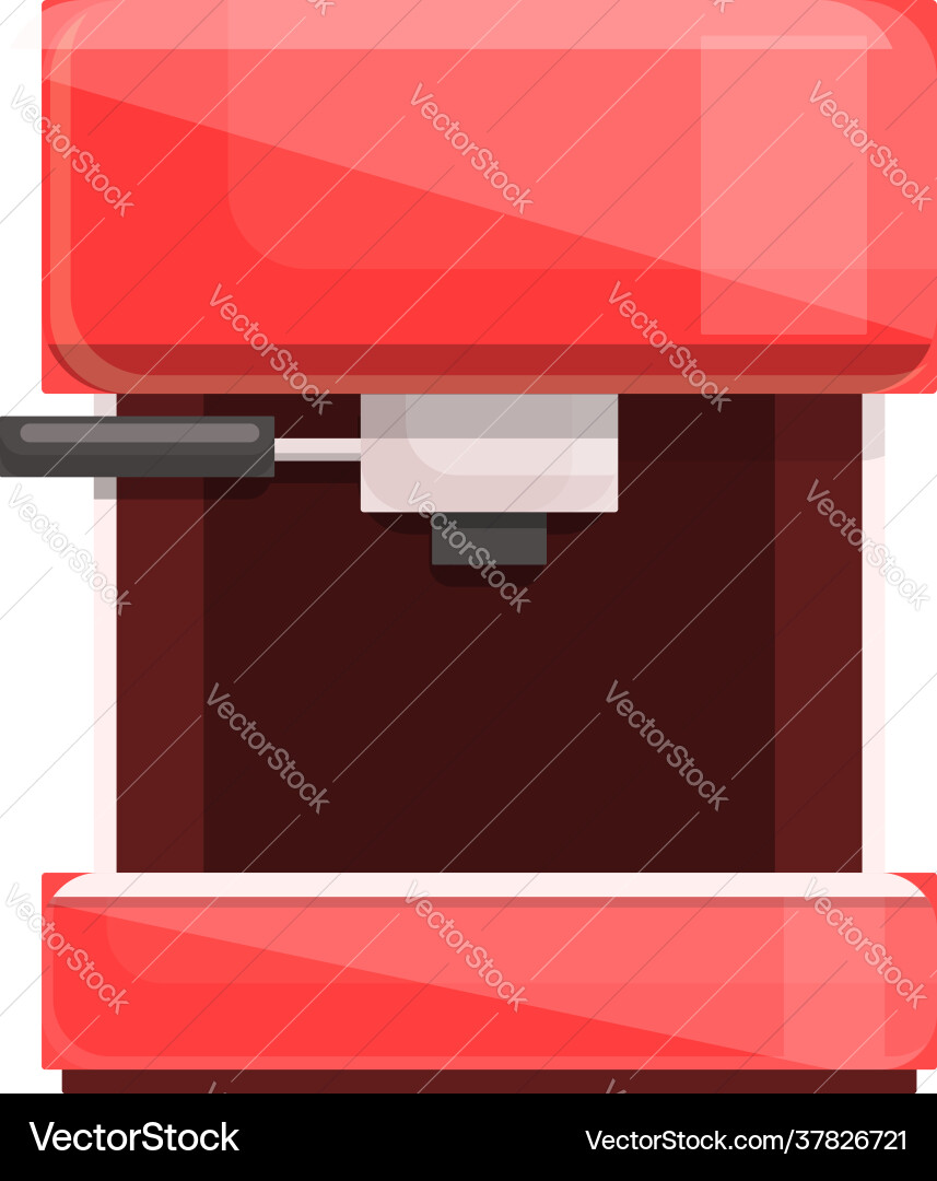 Coffee machine icon cartoon style Royalty Free Vector Image