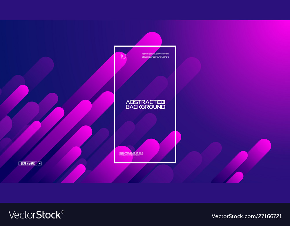 Geometric background flat layout template on Vector Image
