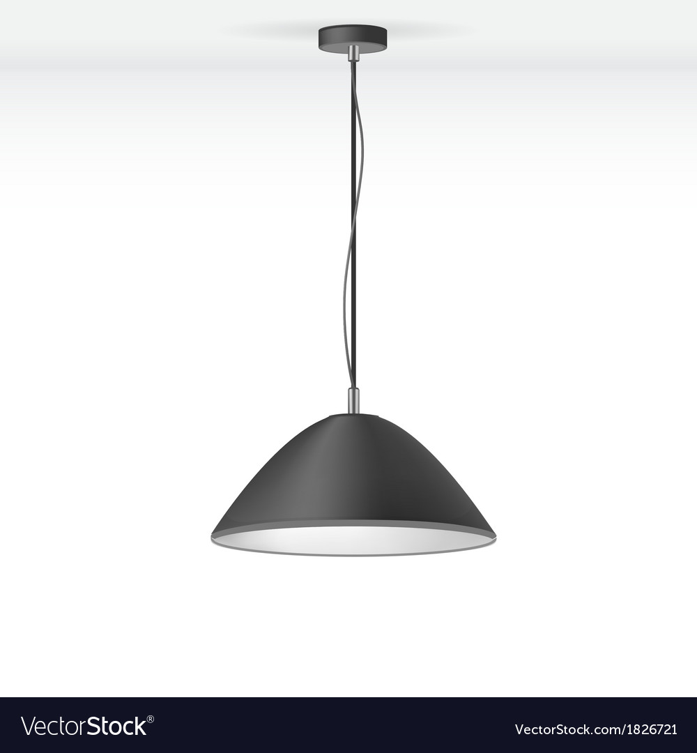 Isolated lamp Royalty Free Vector Image - VectorStock