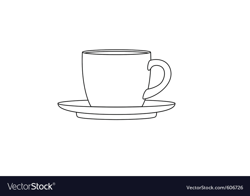 Cup Royalty Free Vector Image - VectorStock