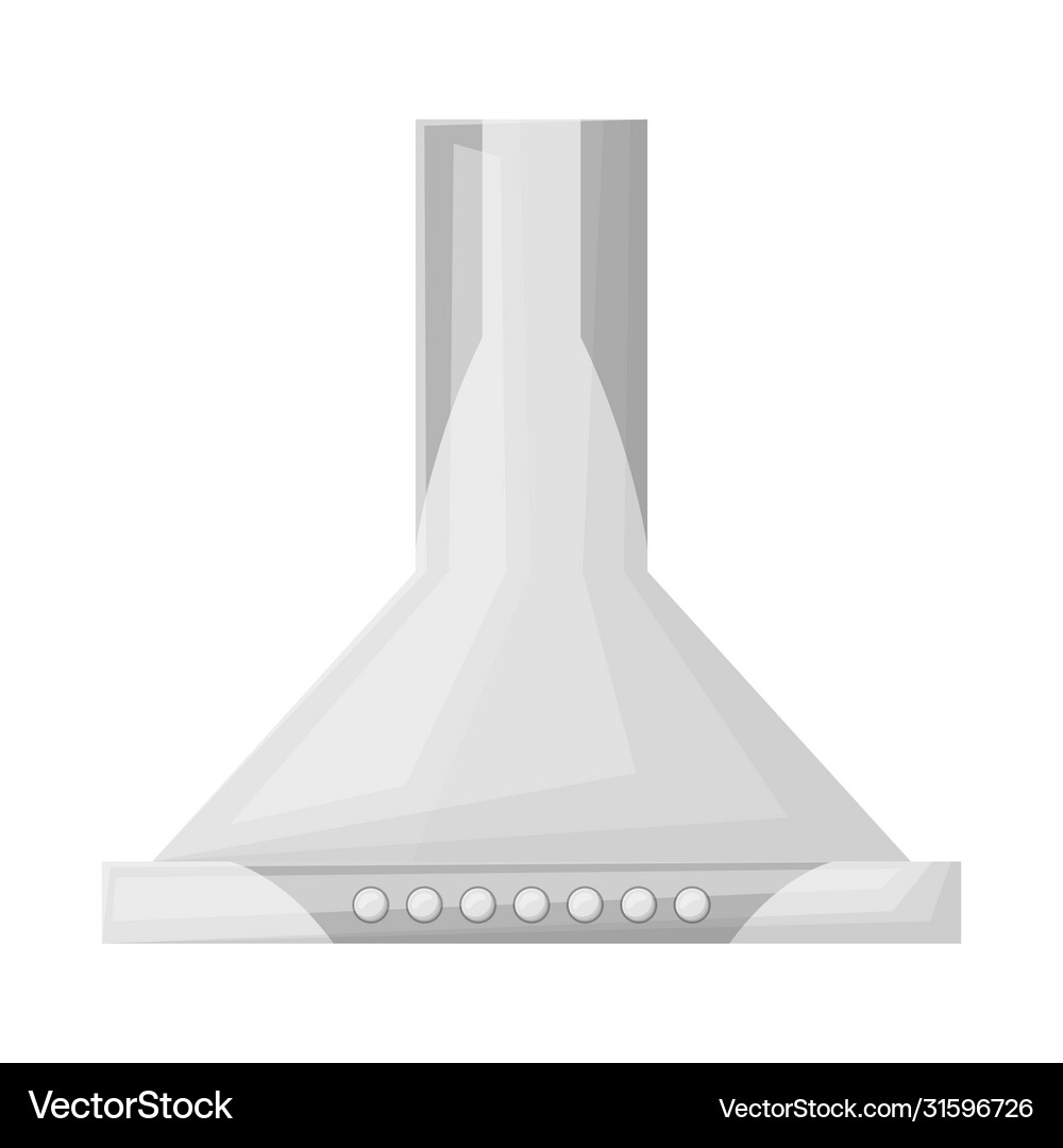 Rangehood and hood symbol Royalty Free Vector Image