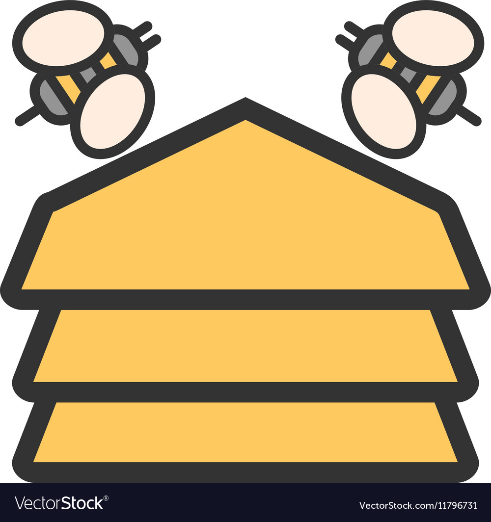 Hive Royalty Free Vector Image - VectorStock