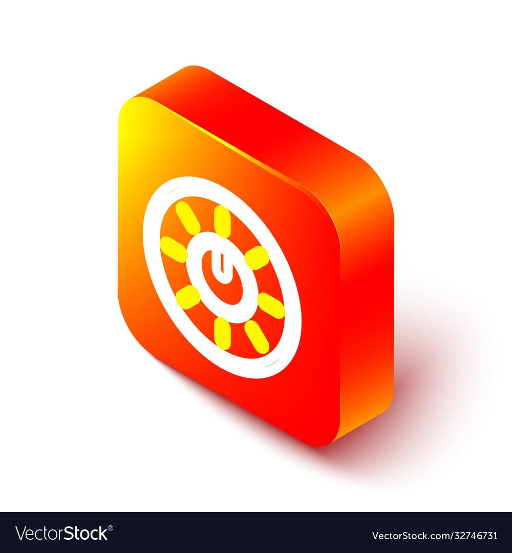 Isometric line dial knob level technology settings Isometric line dial knob level technology settings