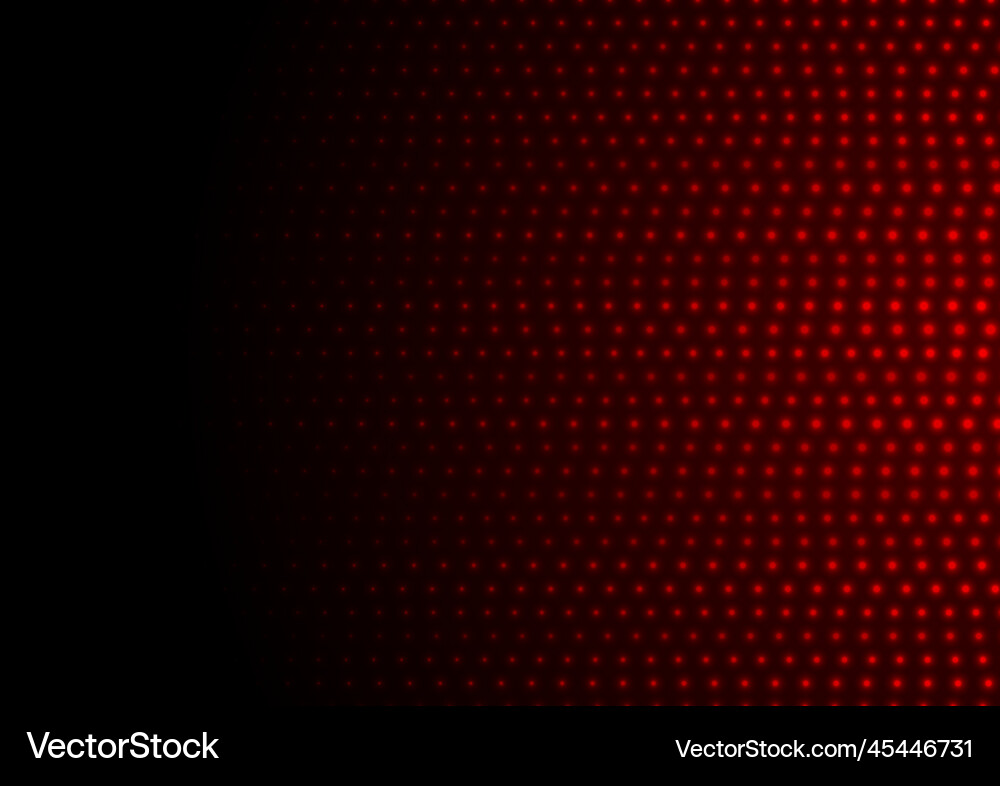 Red neon glowing futuristic particles abstract Vector Image