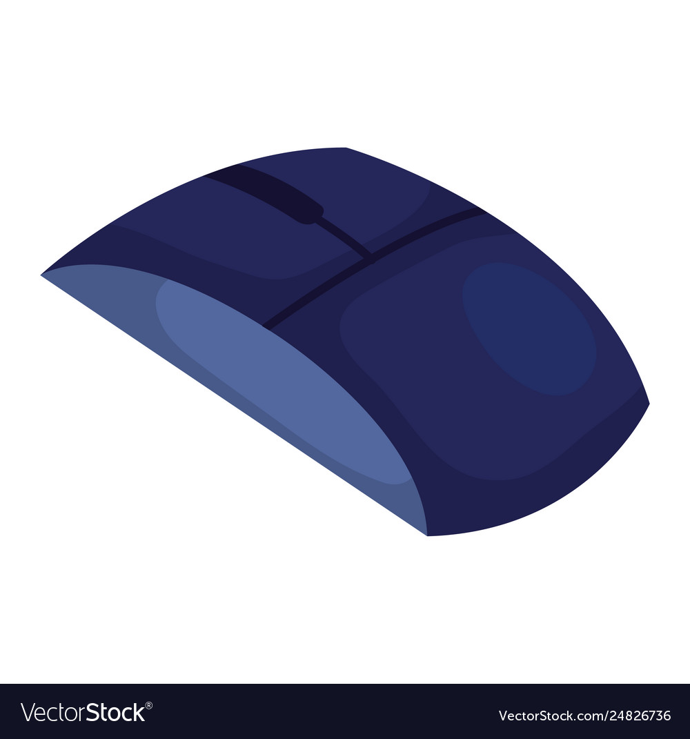 Computer mouse isometric icon Royalty Free Vector Image
