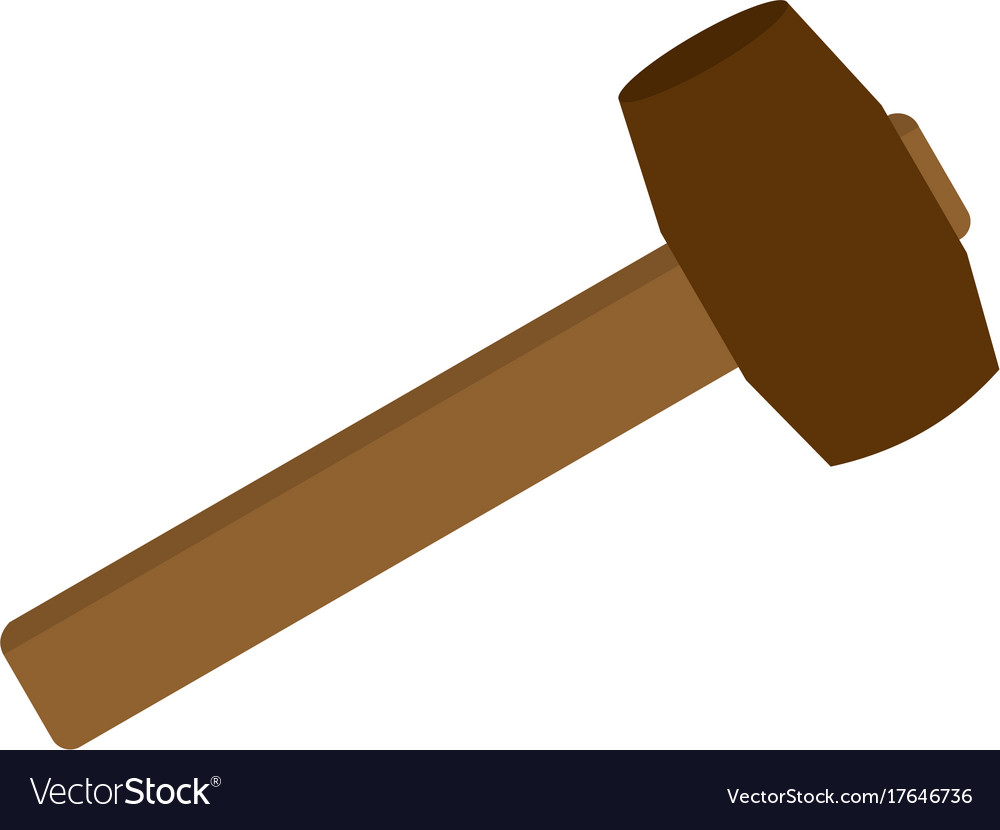 Mallet Royalty Free Vector Image - VectorStock
