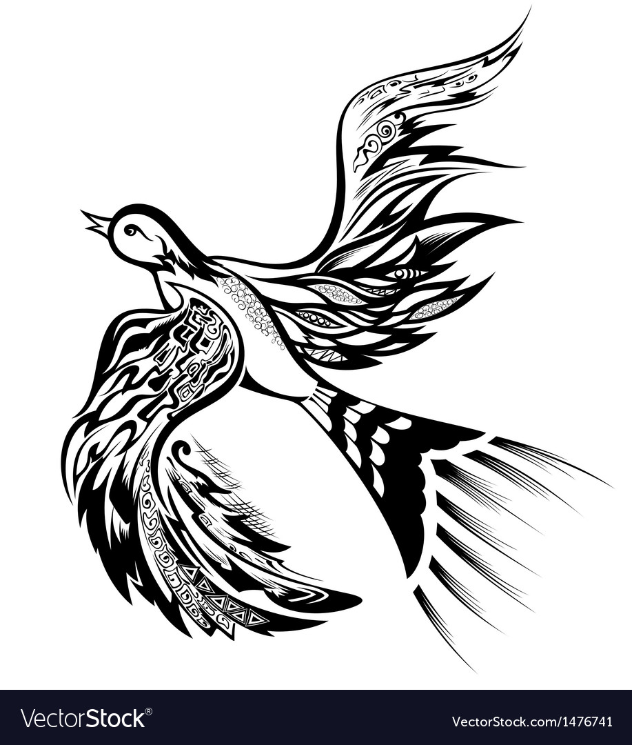 A bird Royalty Free Vector Image - VectorStock