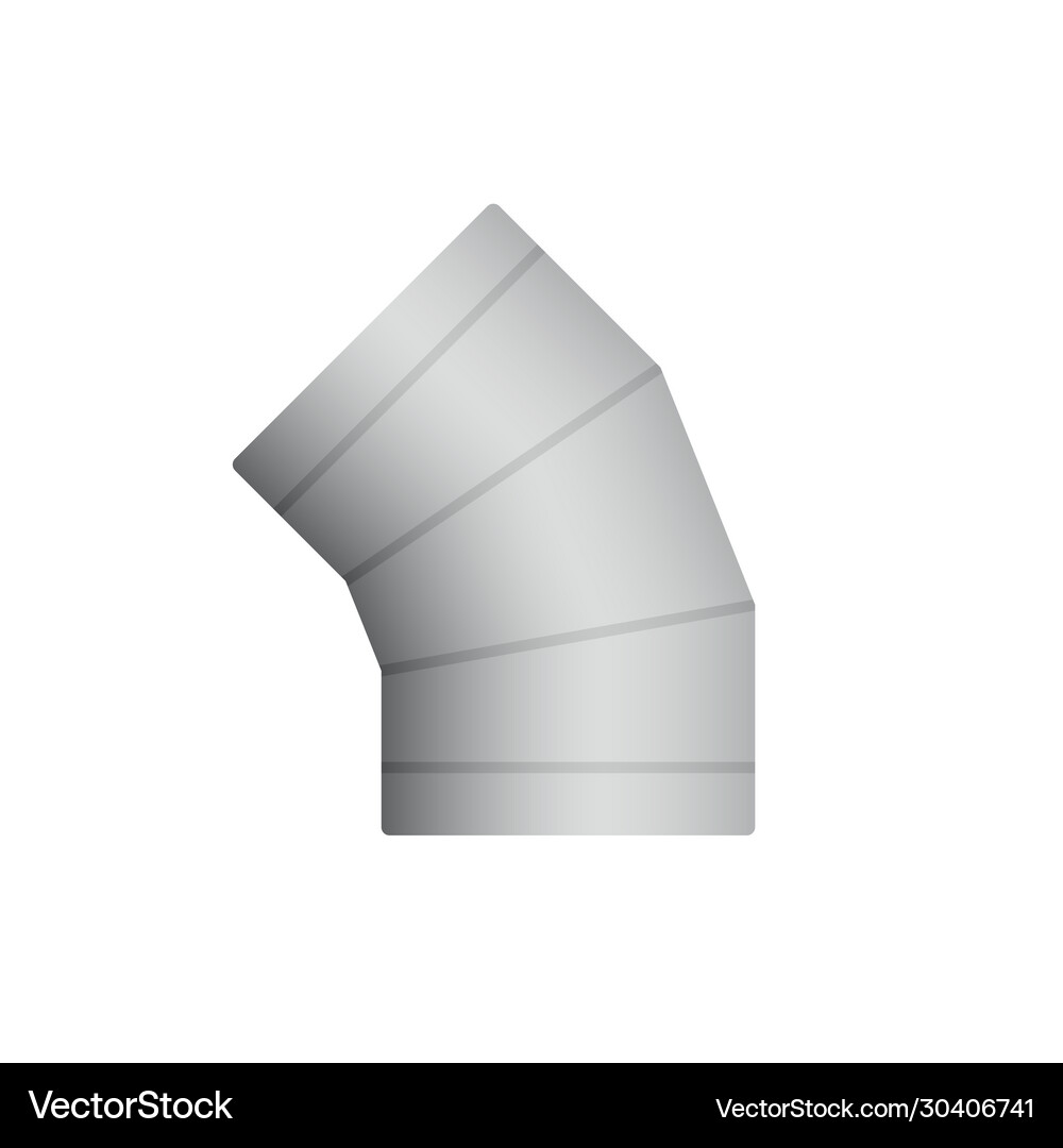 Air duct pipe Royalty Free Vector Image - VectorStock