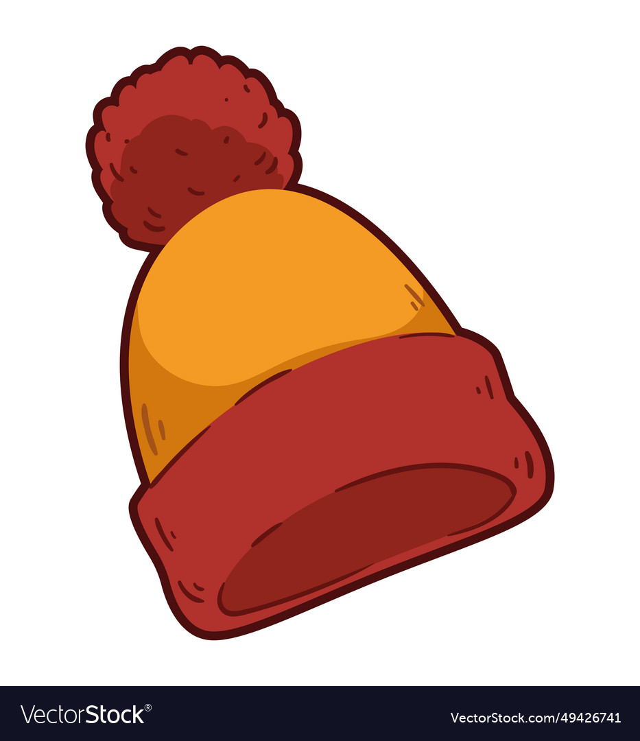 Autumn hat Royalty Free Vector Image - VectorStock