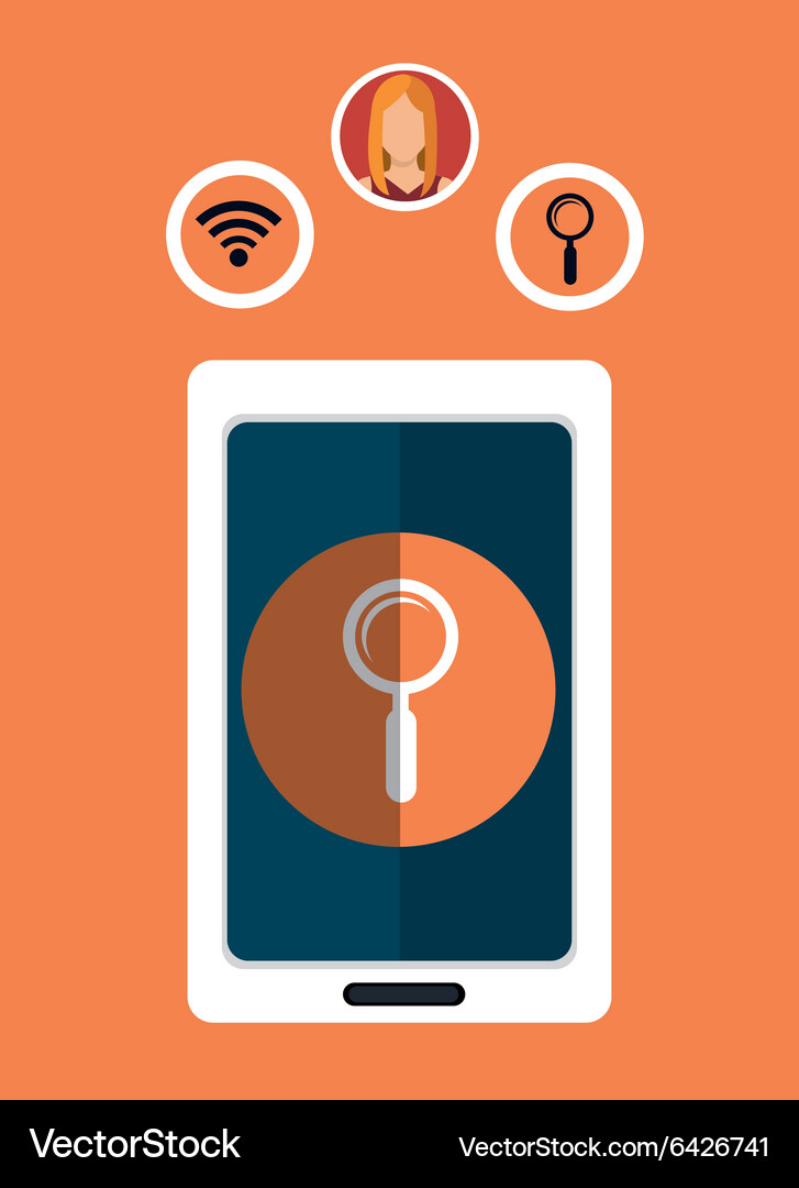 Digital marketing and online sales Royalty Free Vector Image