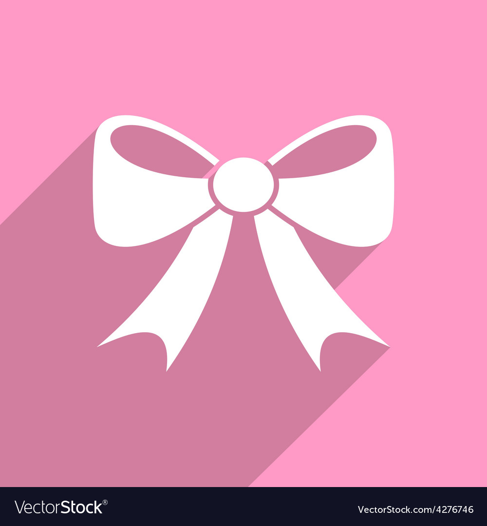 Bow icon Royalty Free Vector Image - VectorStock