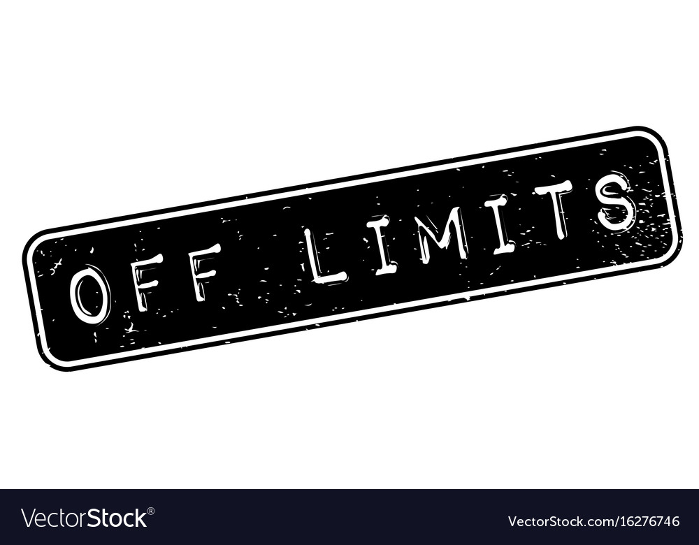 Off limits rubber stamp Royalty Free Vector Image