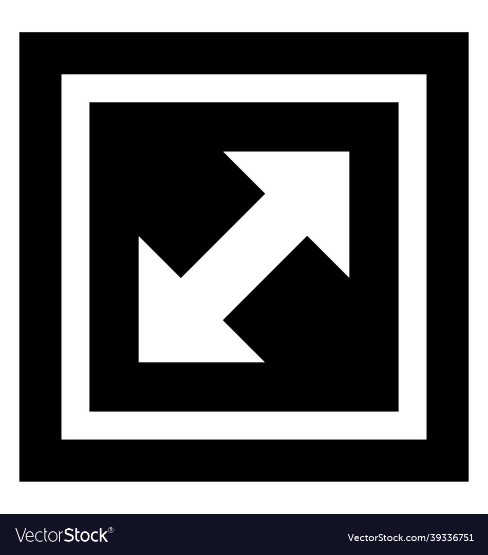 Enlarge Royalty Free Vector Image - VectorStock