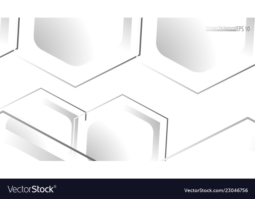 Abstract background concepts of hexagon shapes Vector Image