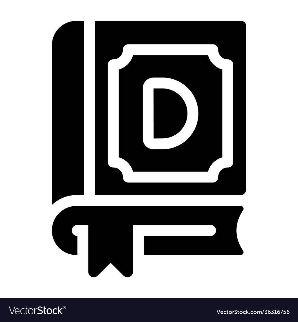 Dictionary Royalty Free Vector Image - VectorStock