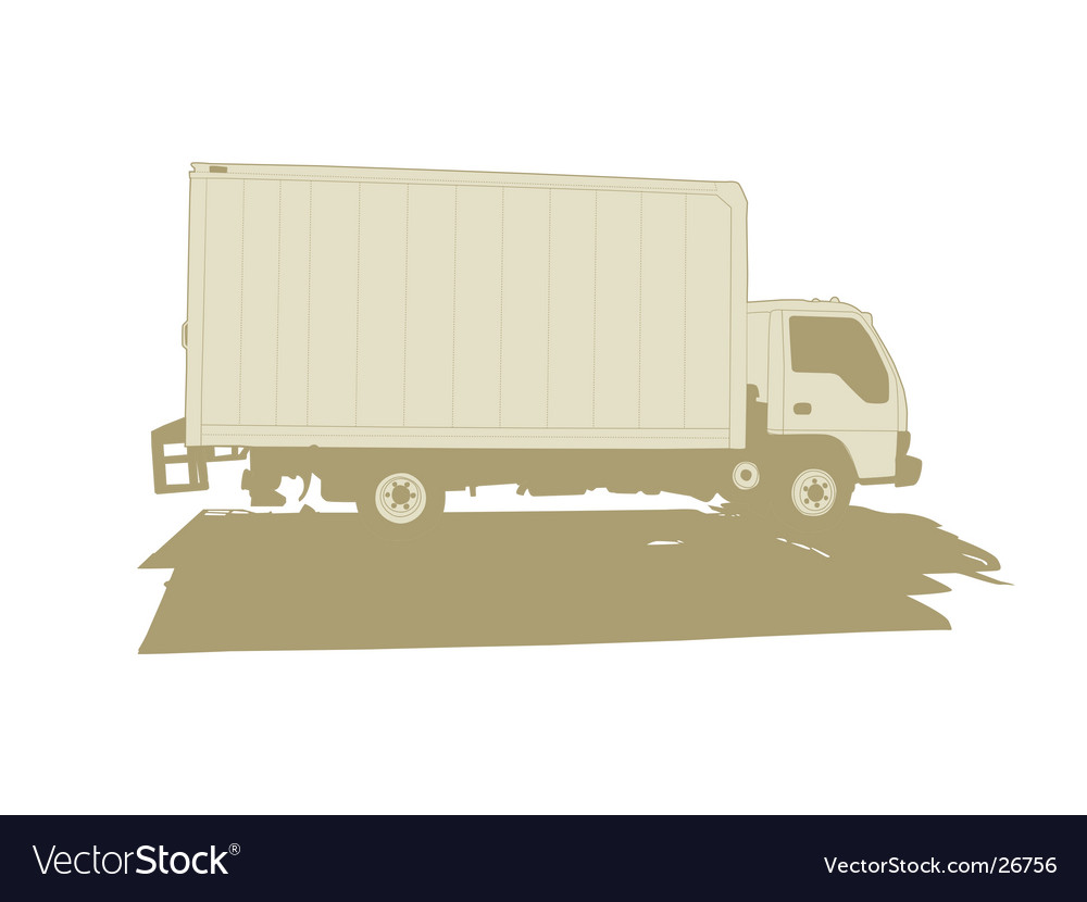 Truck Royalty Free Vector Image - VectorStock