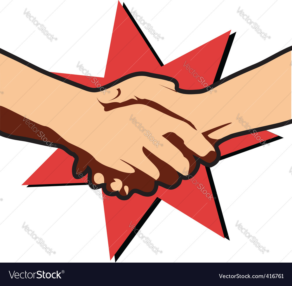 Handshake Royalty Free Vector Image - VectorStock