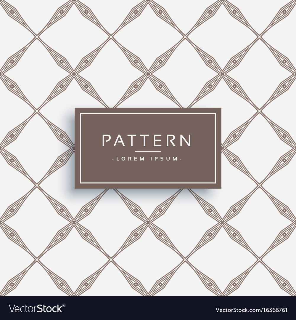Minimal line pattern decoration background Vector Image