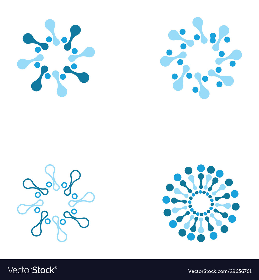 Molecule design Royalty Free Vector Image - VectorStock