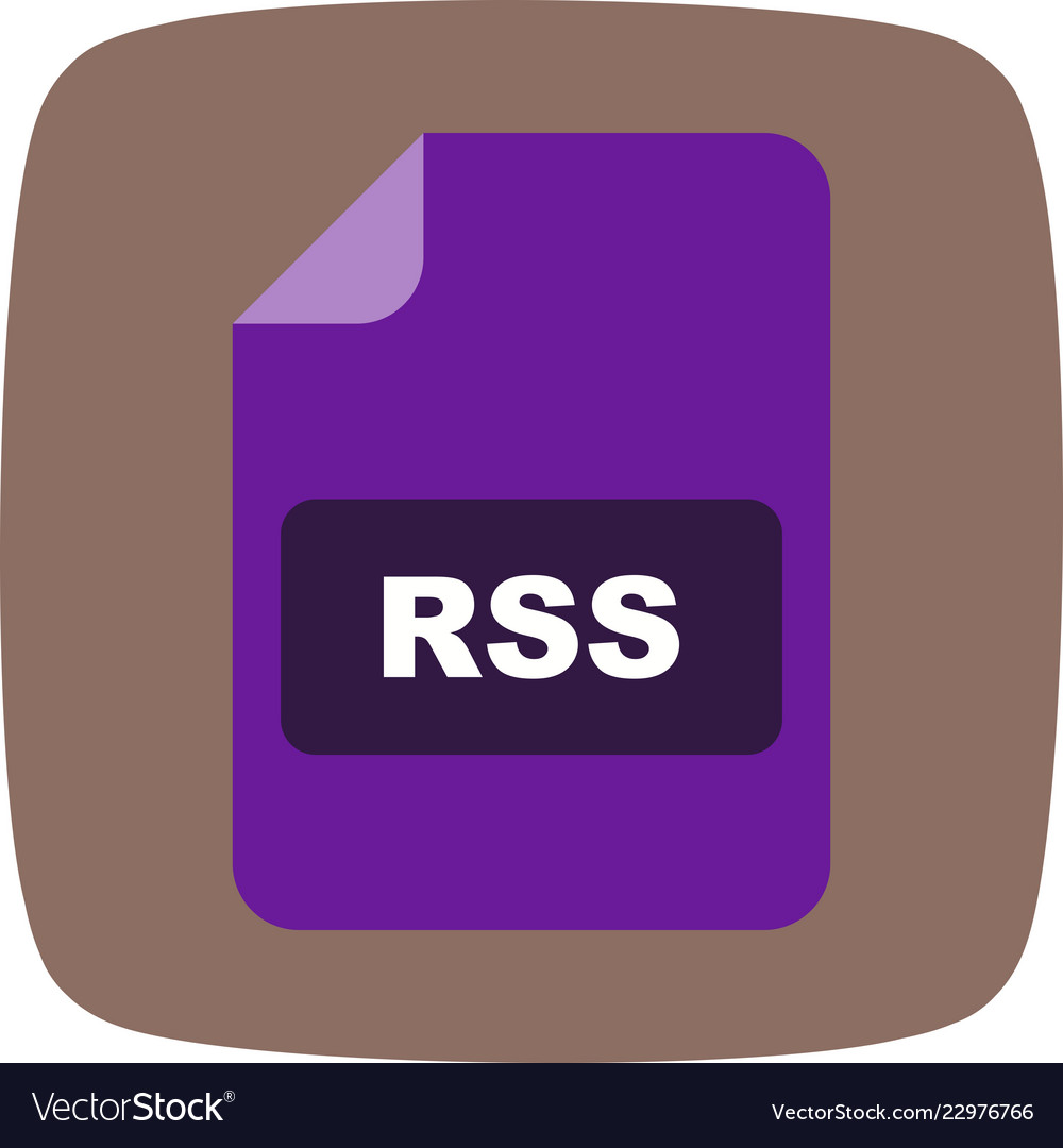 Rss icon Royalty Free Vector Image - VectorStock