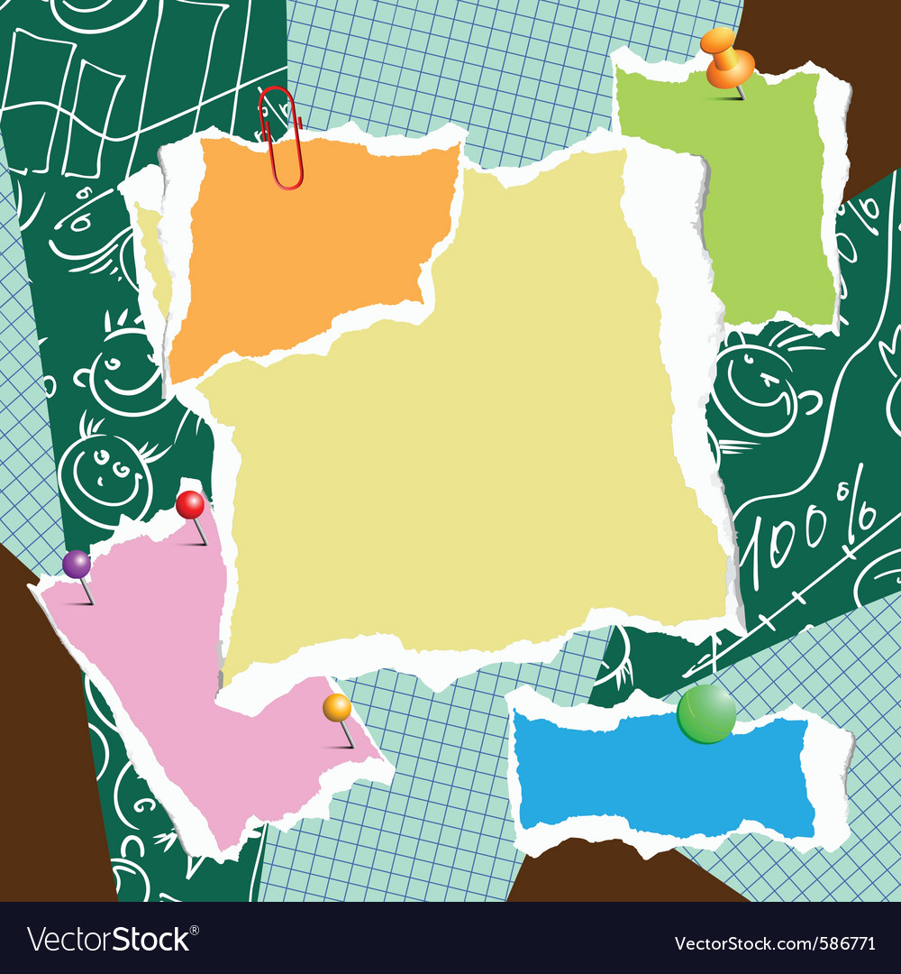 Background with tags Royalty Free Vector Image