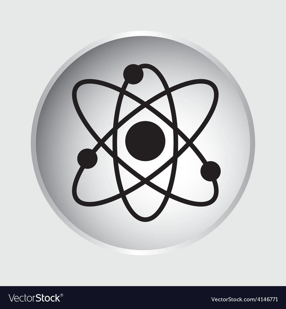 Molecule atomic Royalty Free Vector Image - VectorStock