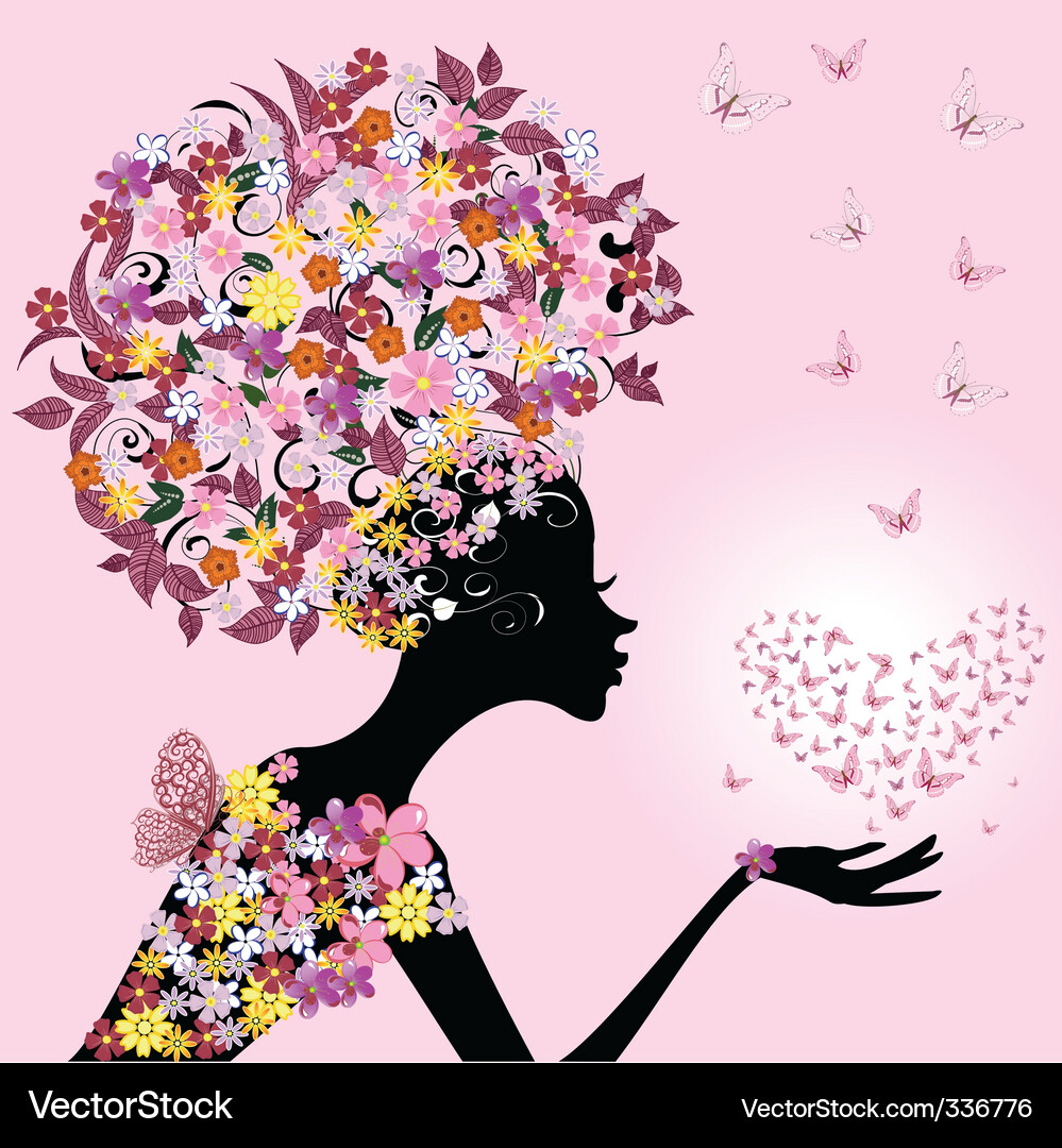 Cartoon girl Royalty Free Vector Image - VectorStock