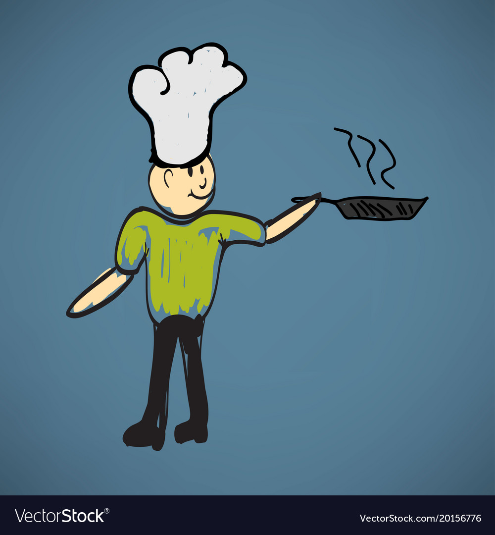 Cook Royalty Free Vector Image - VectorStock