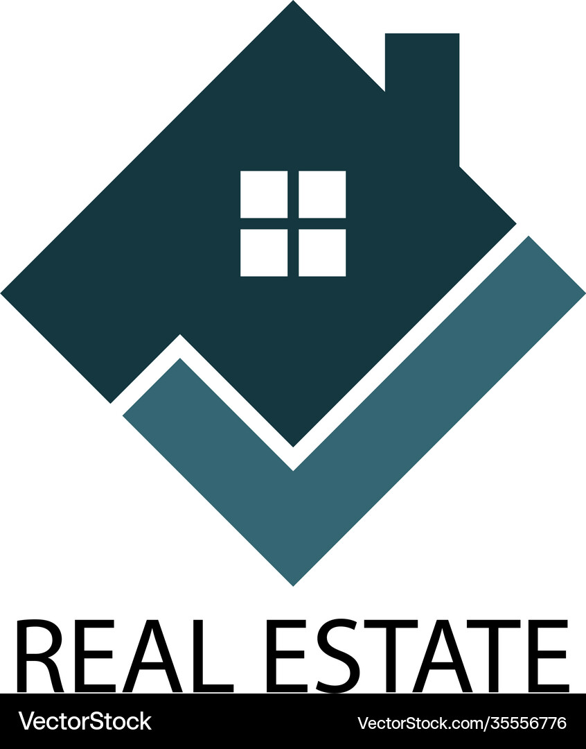 Property logo template Royalty Free Vector Image