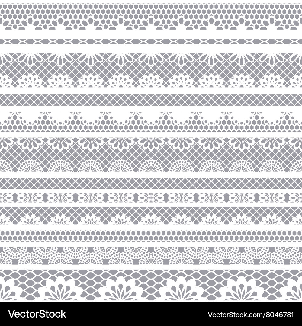 Lace seamless pattern Royalty Free Vector Image