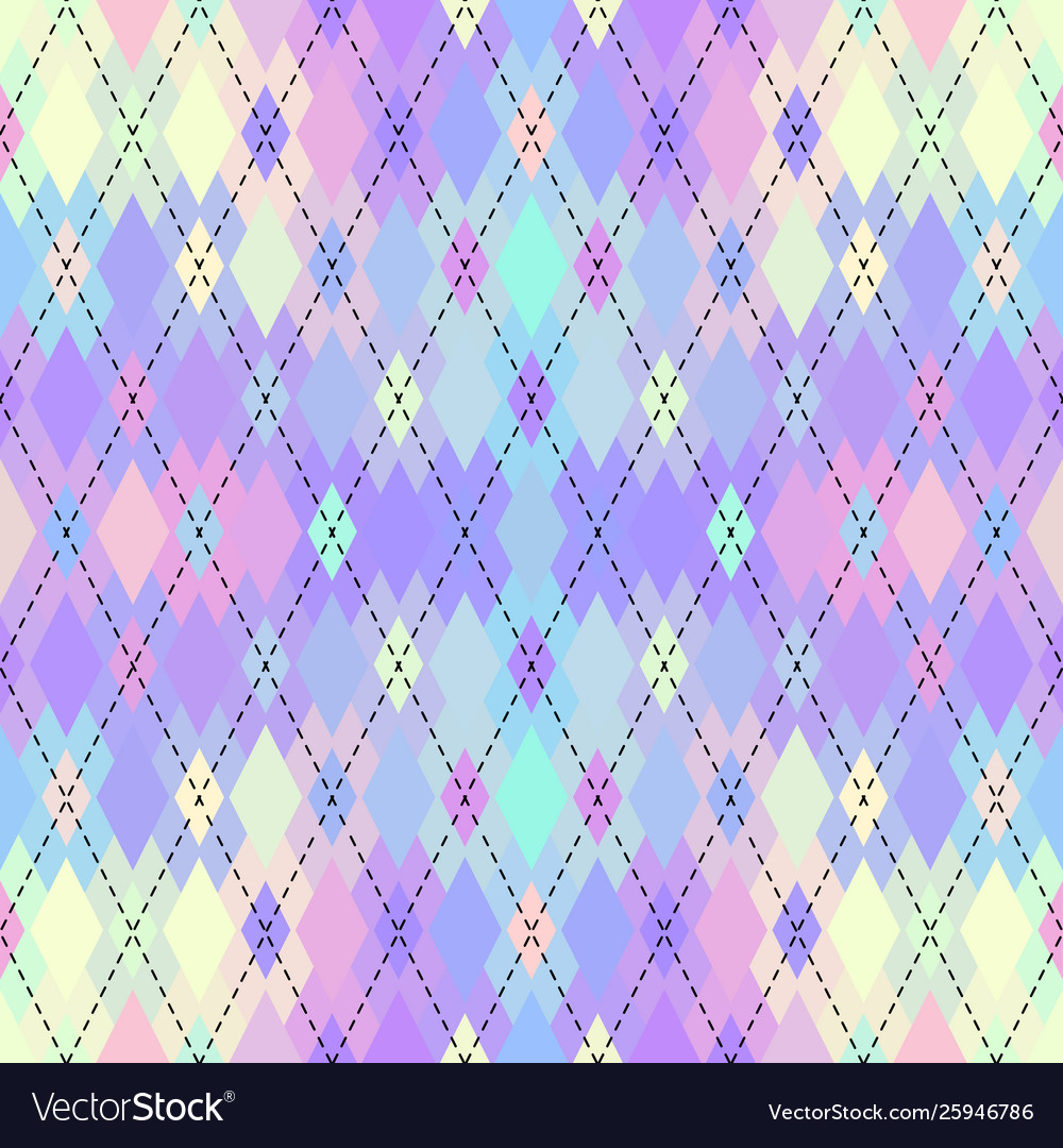 Argyle seamless pattern background pattern Vector Image