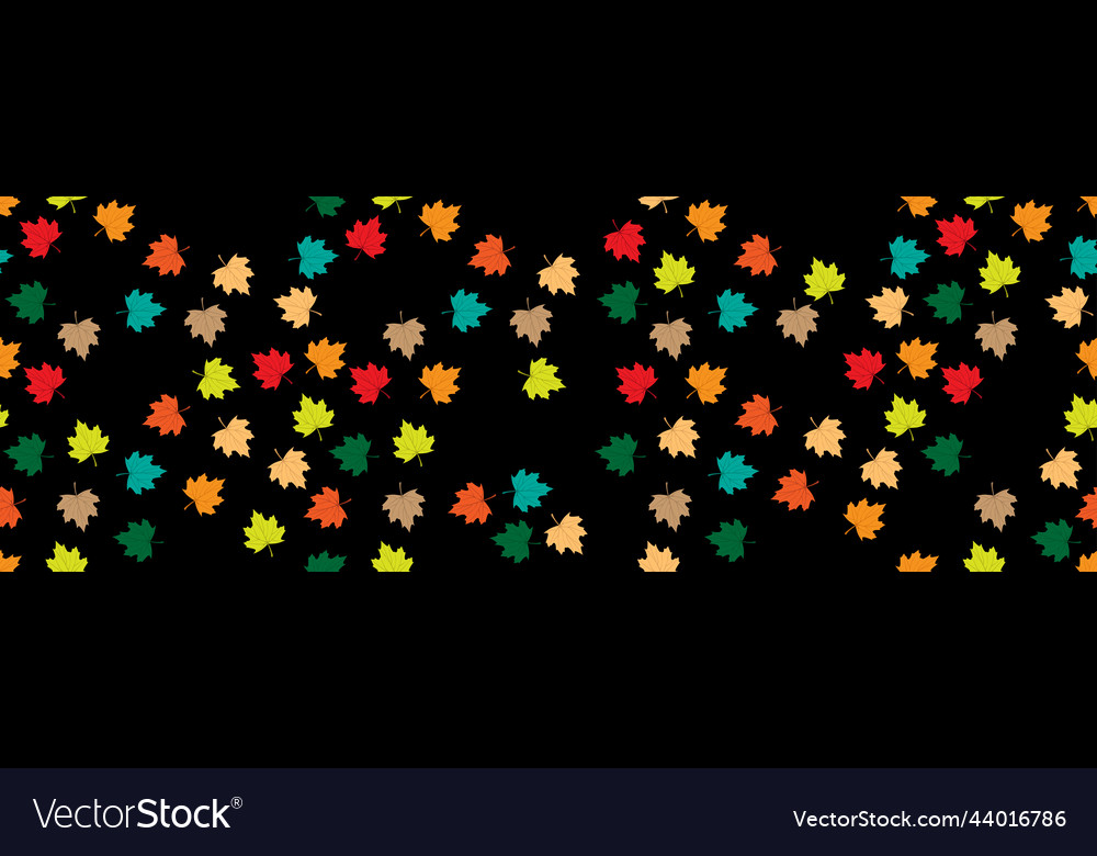 Autumn maple leaves Royalty Free Vector Image - VectorStock