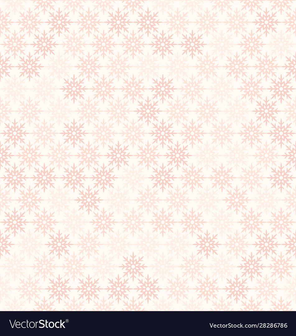 Snowflake pattern seamless Royalty Free Vector Image
