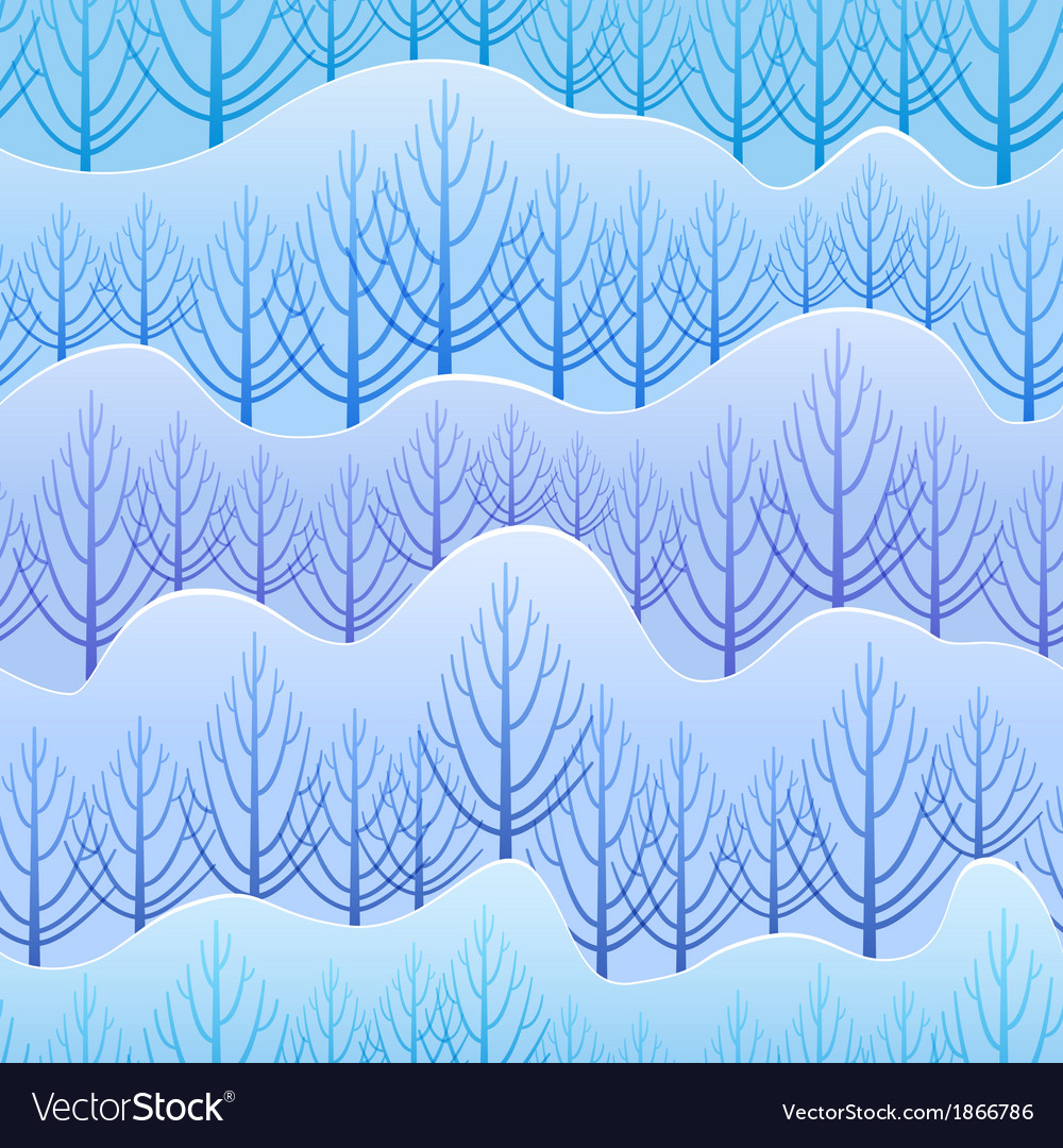 Winter pattern Royalty Free Vector Image - VectorStock