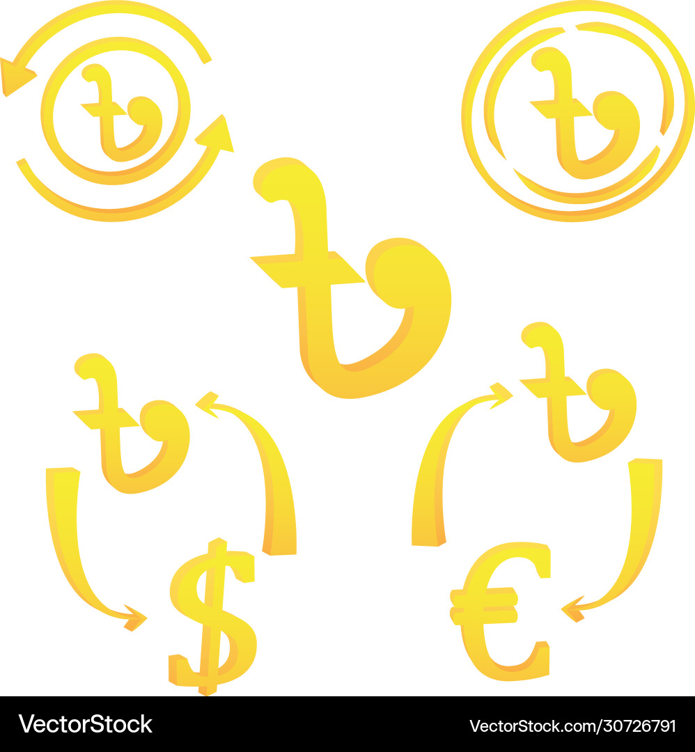 3d bangladesh taka Royalty Free Vector Image - VectorStock