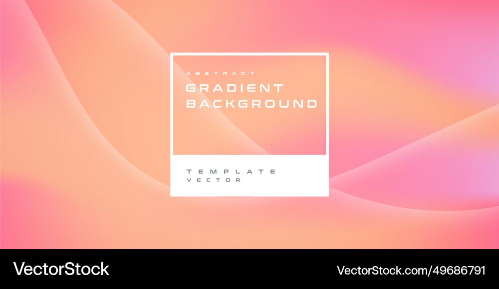 Abstract pantone peach fuzz color mesh gradient Vector Image