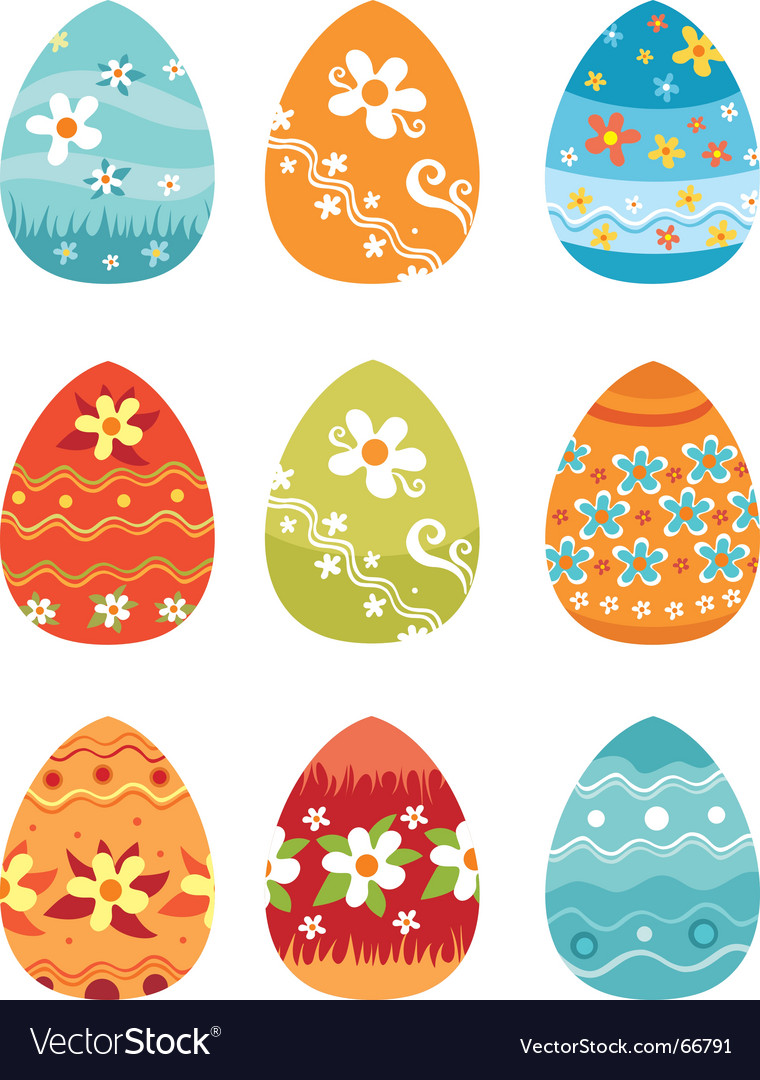 Eggs Royalty Free Vector Image - VectorStock
