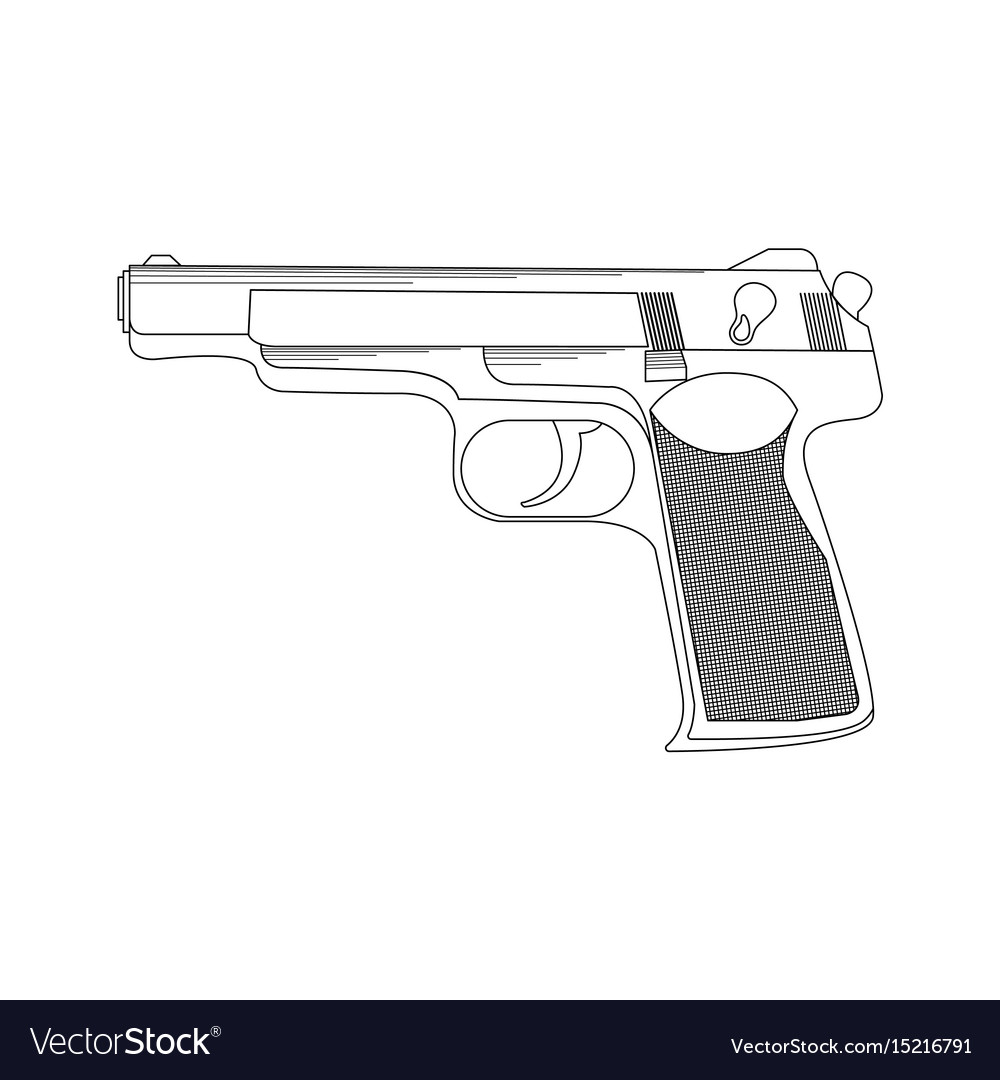 Firearms Royalty Free Vector Image - VectorStock