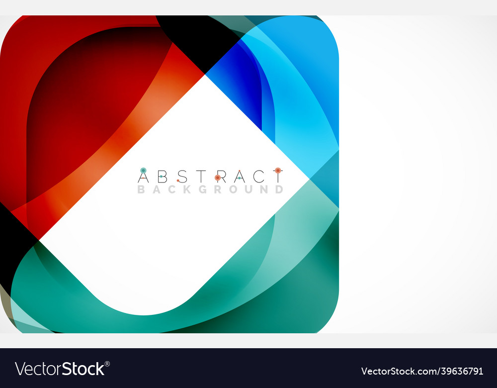 Minimal background abstract square shape Vector Image