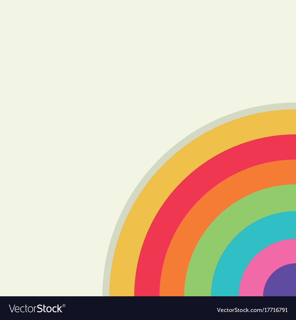 Rainbow background Royalty Free Vector Image - VectorStock