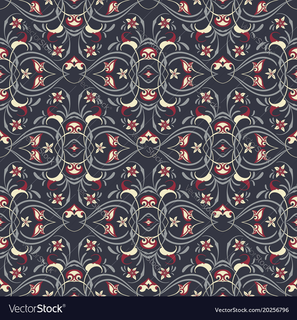 Arabic seamless pattern Royalty Free Vector Image