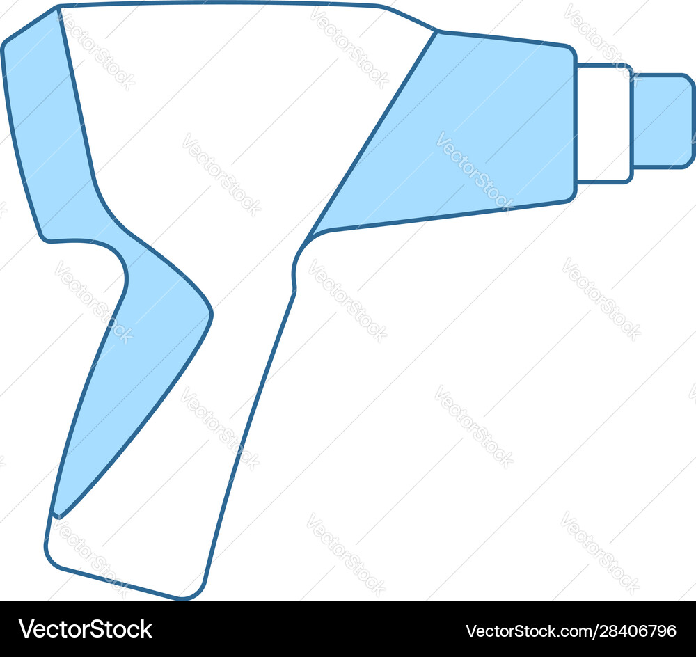 Electric industrial dryer icon Royalty Free Vector Image