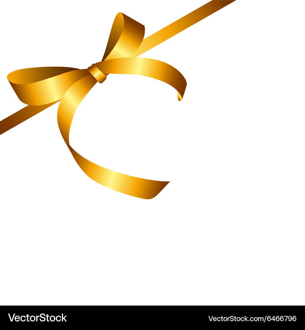 Gold Gift Ribbon Png