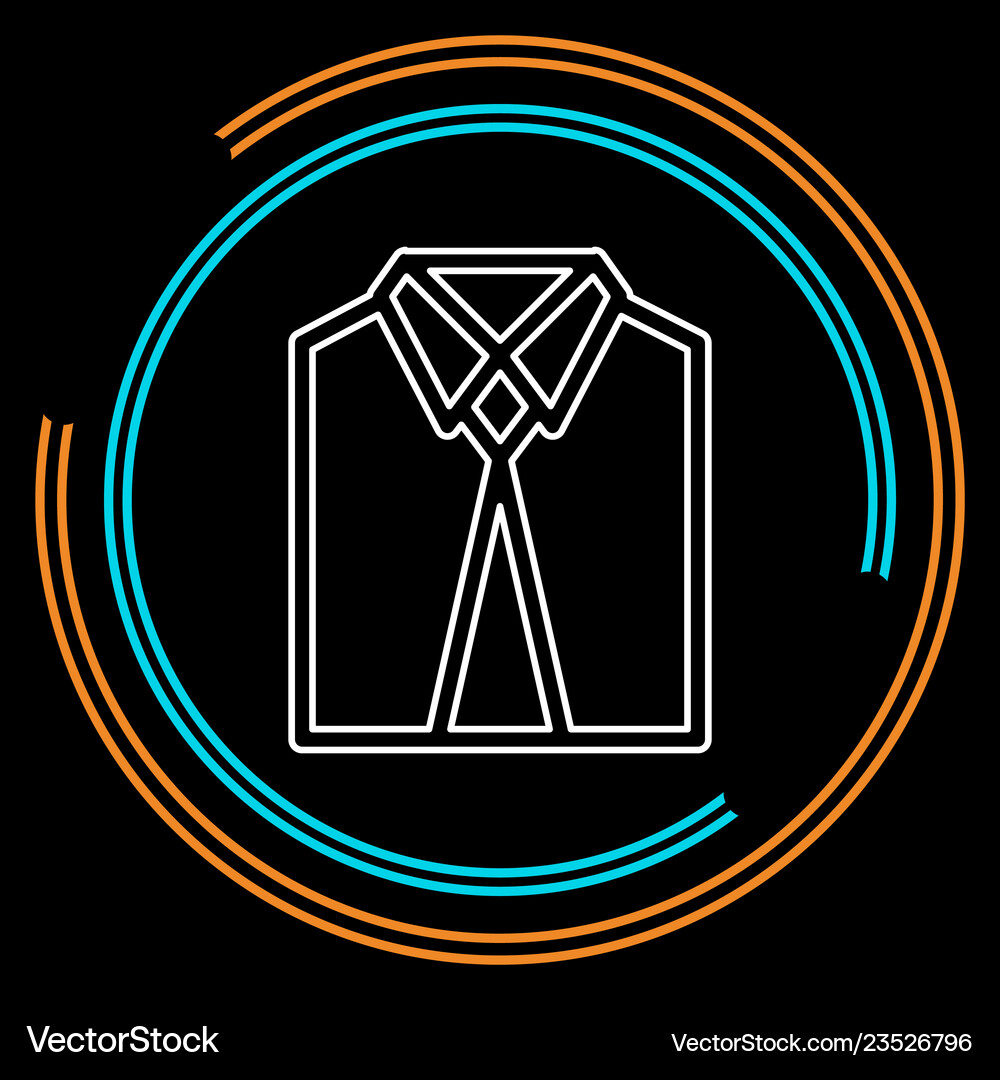 Professional suit icon - business icon Royalty Free Vector