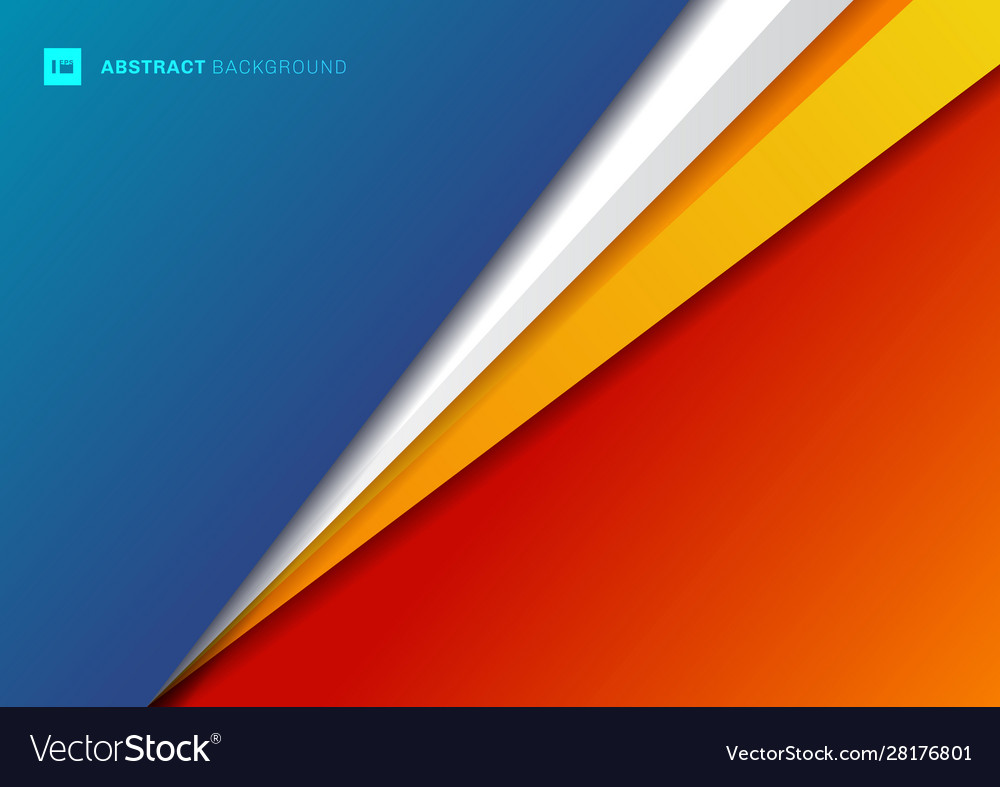 Abstract background template geometric triangle Vector Image